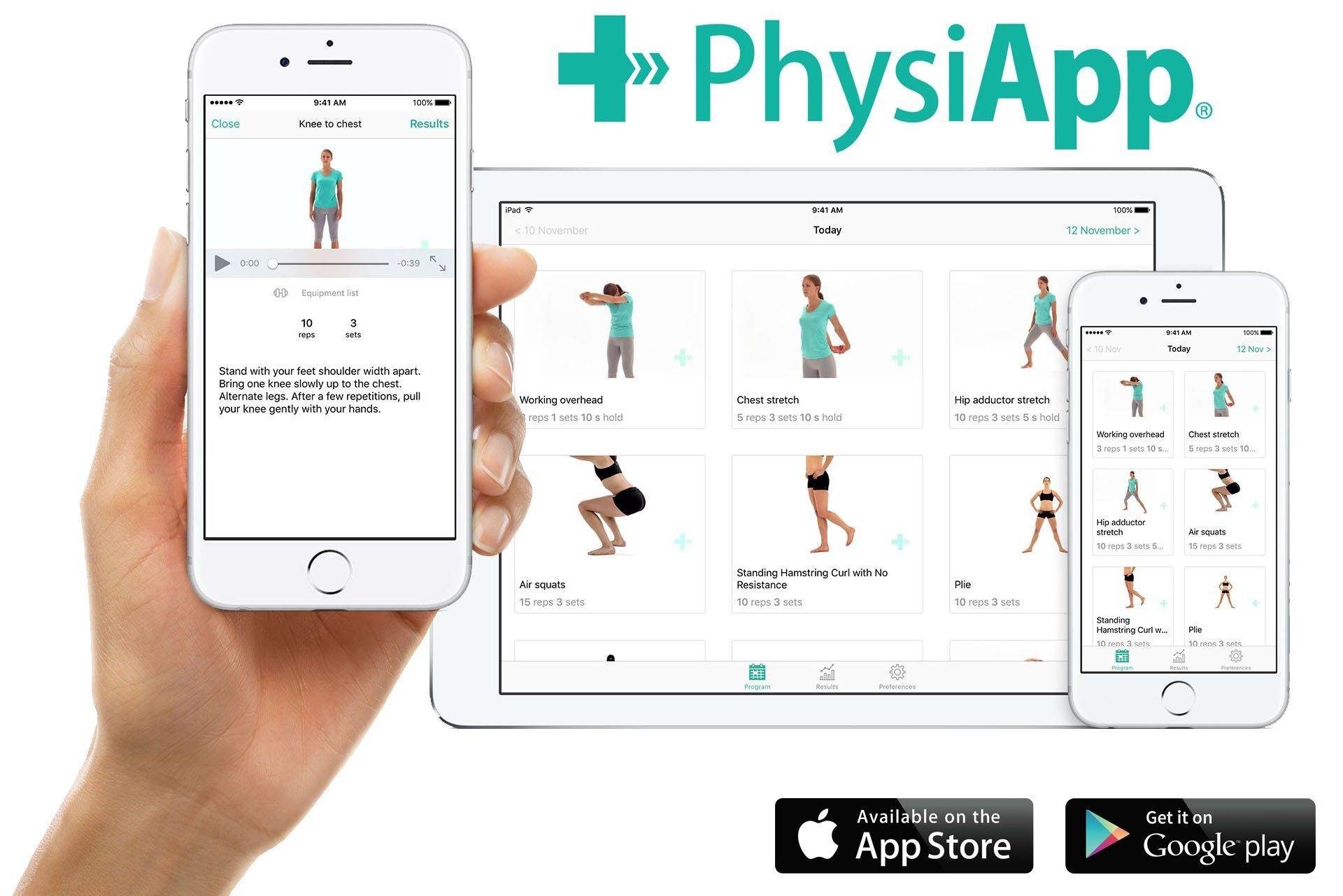 Gratis Physitrack App | Fysio Sport & Manueel